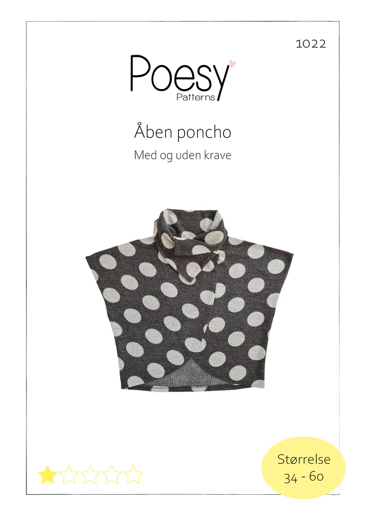 Poesy Mønstre | Fransk Elegance & Tidløs Stil | Bolettes Stofbutik